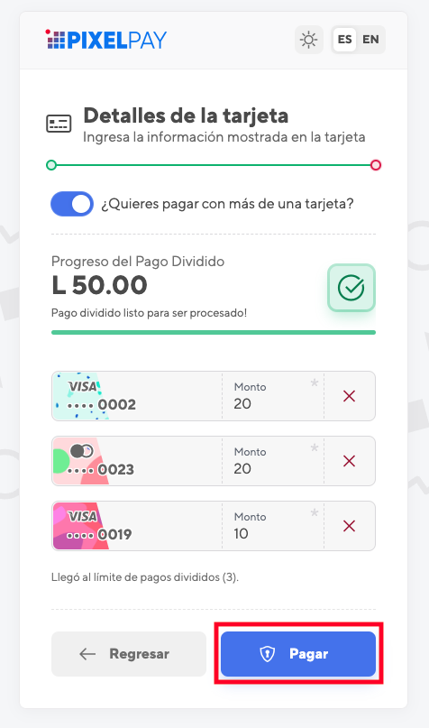 SplitPayment – PixelPay