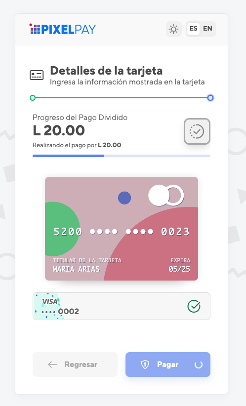 SplitPayment – PixelPay