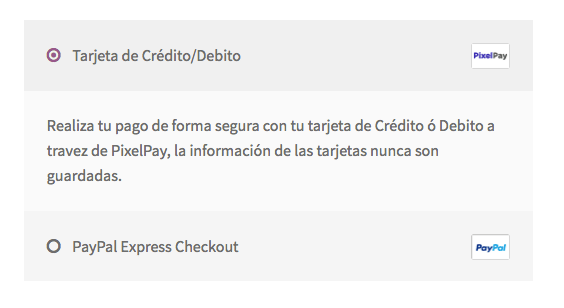 Integración de PixelPay a WooCommerce – PixelPay